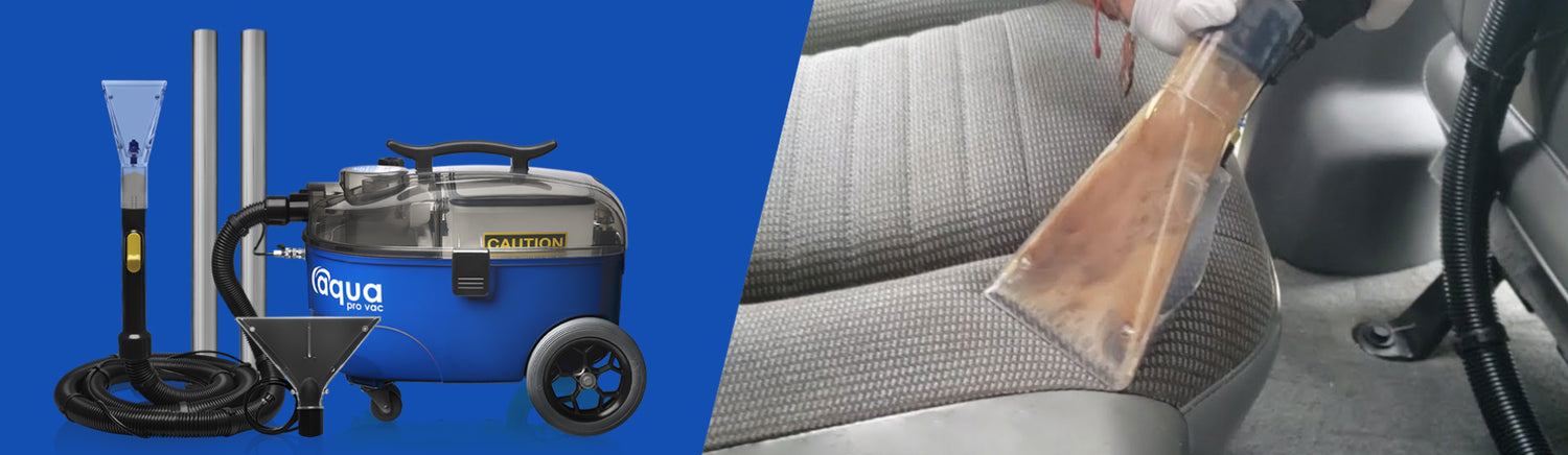 Portable Carpet Extractor Vacuum & Steamer for Auto Detailing Cars ...