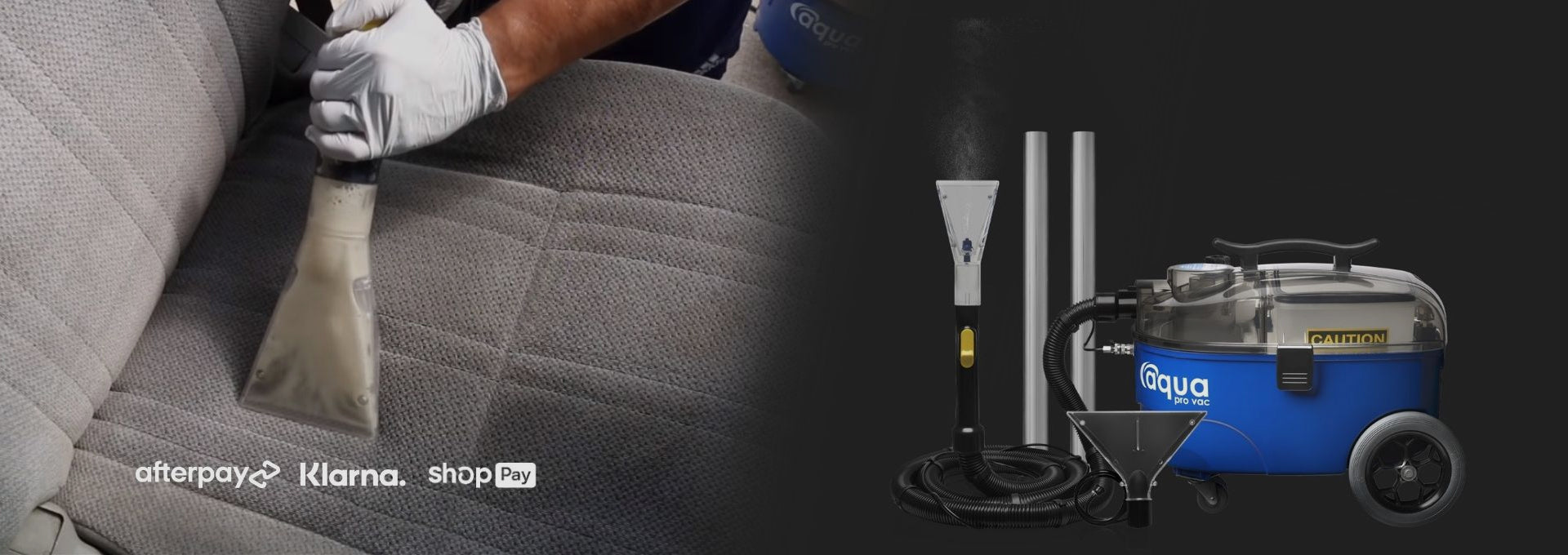 Portable Carpet Extractor & Steamer for Auto Detailing Cars & Trucks