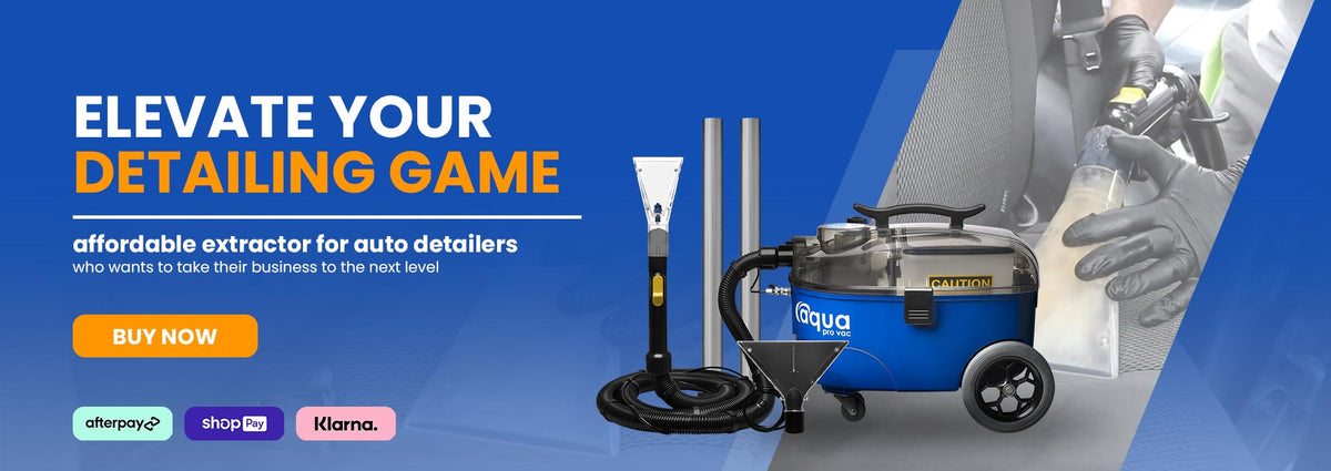 Portable Carpet Extractor & Steamer for Auto Detailing Cars & Trucks ...